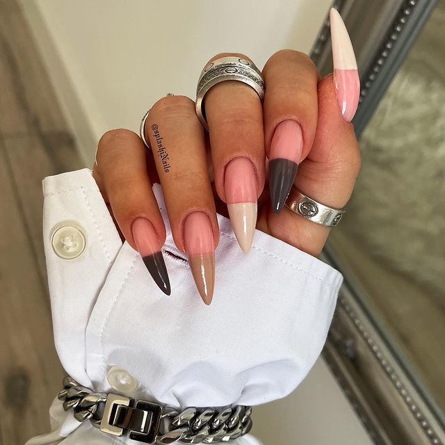 Fall Neutral Stiletto Nails Pictures, Photos, and Images for Facebook ...