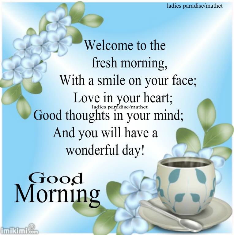 Welcome To The Fresh Morning Pictures, Photos, and Images for Facebook ...