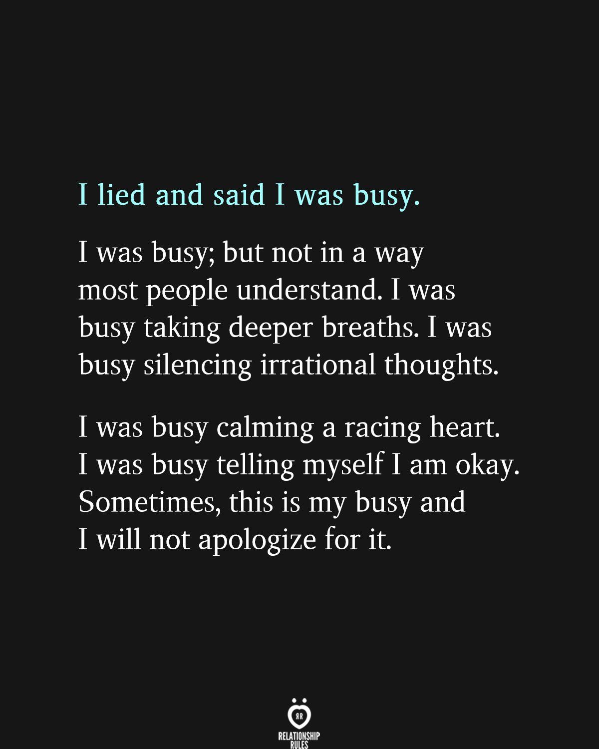 I Lied And Said I Was Busy. Pictures, Photos, and Images for Facebook ...