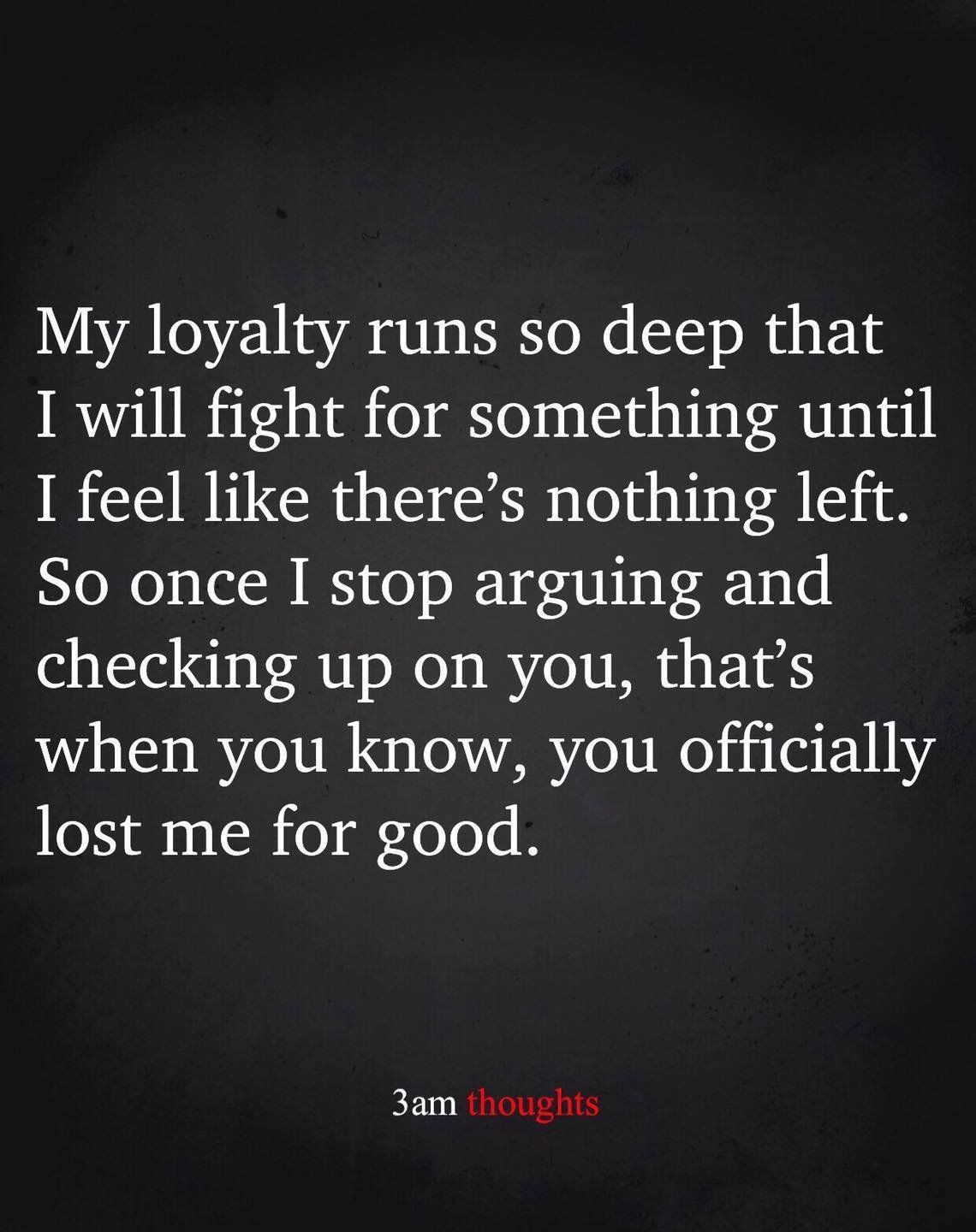 My Loyalty Runs Deep. Pictures, Photos, and Images for Facebook, Tumblr ...