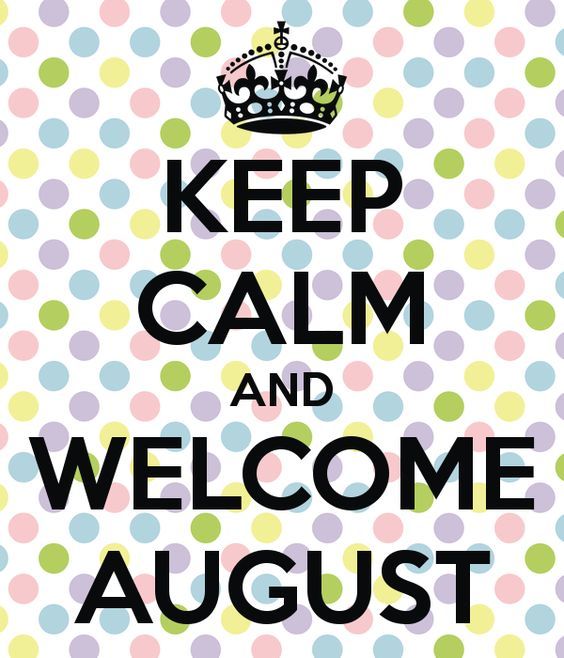 Pastel Polkadot Welcome August Quote Pictures, Photos, and Images for ...