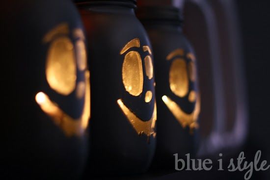 Black Jack O Lantern Mason Jar Pictures, Photos, and Images for ...