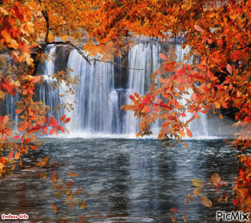 Autumn Waterfall Pictures, Photos, and Images for Facebook, Tumblr ...