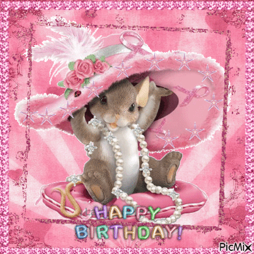 Fancy Mouse - Happy Birthday Gif Pictures, Photos, and Images for ...