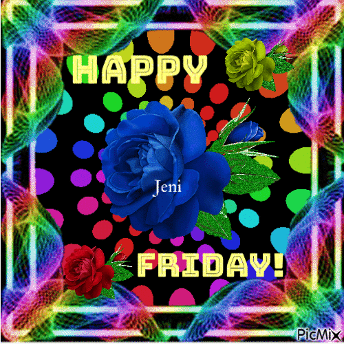 Flashing Rose Happy Friday Gif Pictures, Photos, and Images for ...