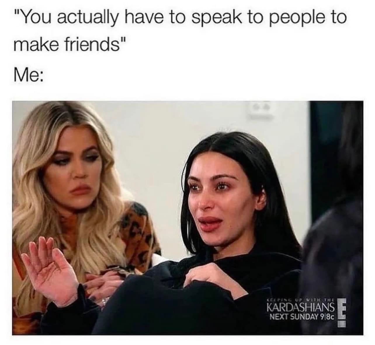 You Actually Have To Speak To People To Make Friends Pictures, Photos ...