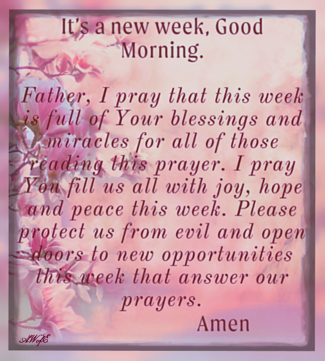 It's A New Week, Good Morning Pictures, Photos, and Images for Facebook ...