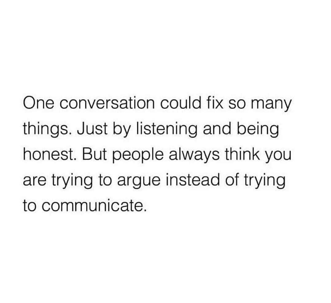One Conversation Could Fix So Many Things. Pictures, Photos, and Images ...
