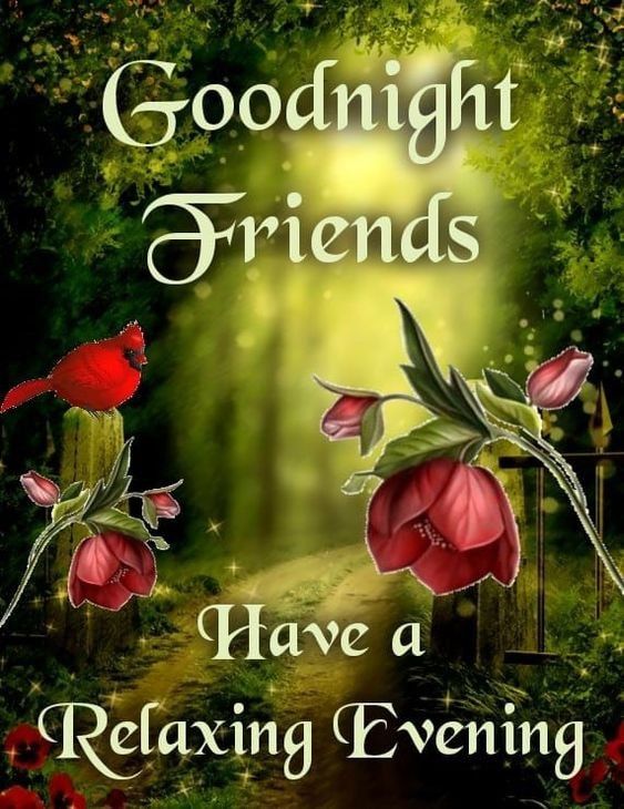 Goodnight Friends, Have A Relaxing Evening Pictures, Photos, and Images ...