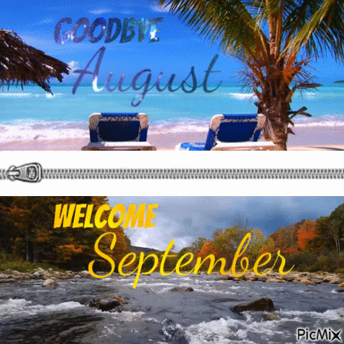 Goodbye August, Welcome September Gif Pictures, Photos, and Images for ...