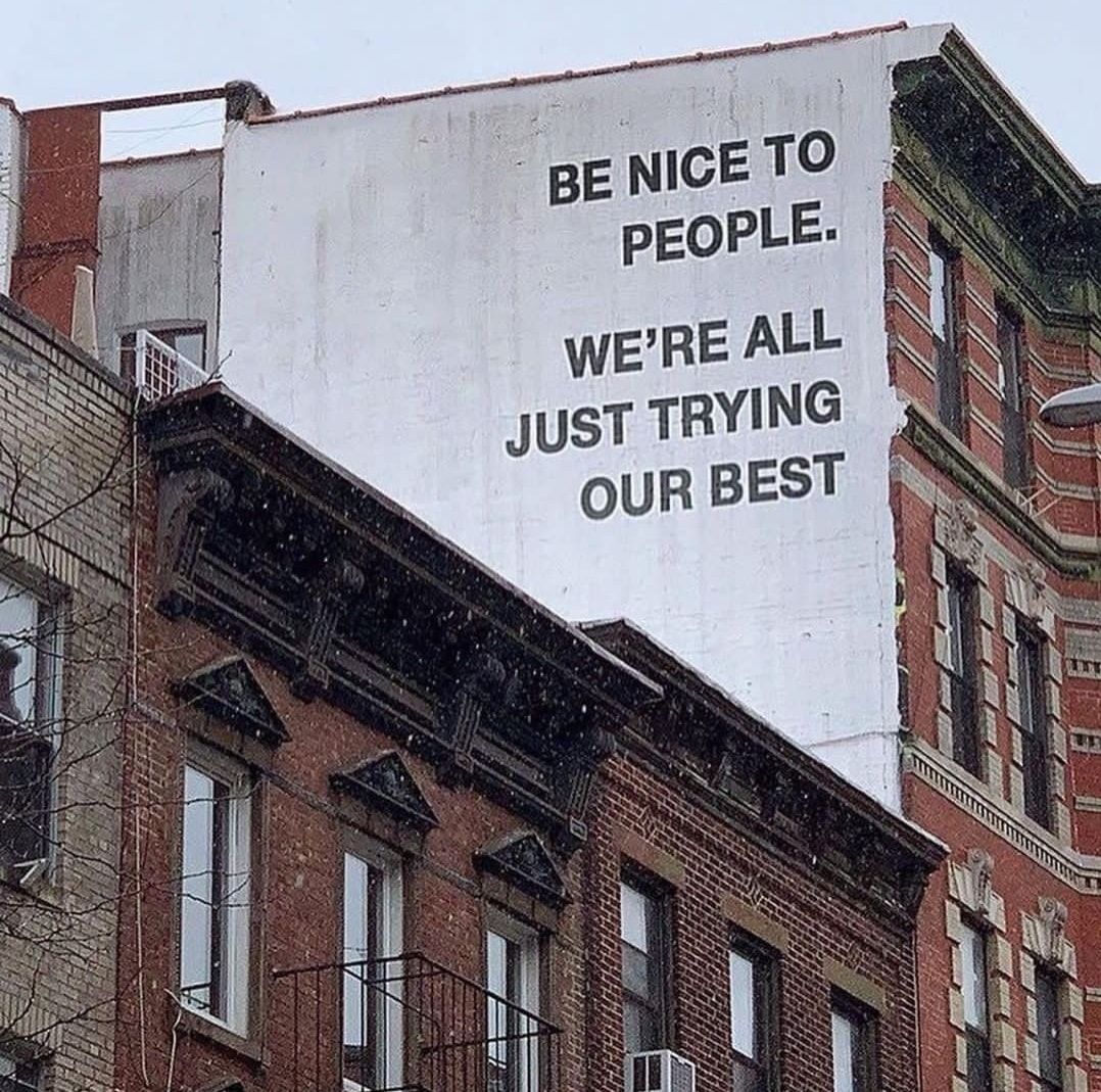 Be Nice To People. We're All Just Trying Our Best. Pictures, Photos, and Images for Facebook ...