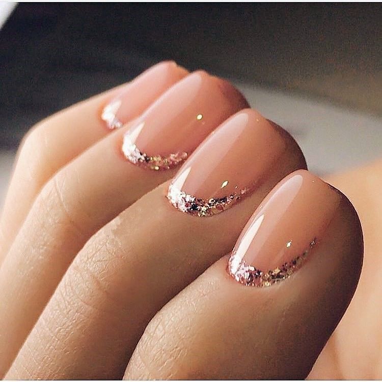 Cute Glitter Cuticles With Manicure Pictures, Photos, and Images for ...