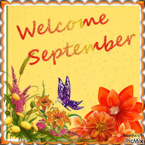 Floral Welcome September Gif Pictures, Photos, and Images for Facebook ...