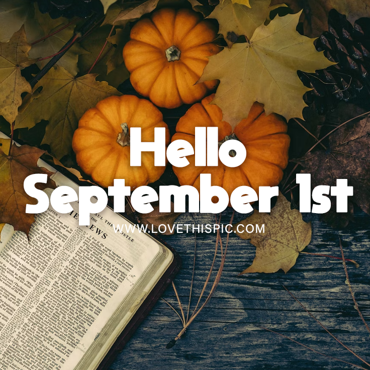 Bible And Pumpkin - Hello September 1st Pictures, Photos, and Images ...