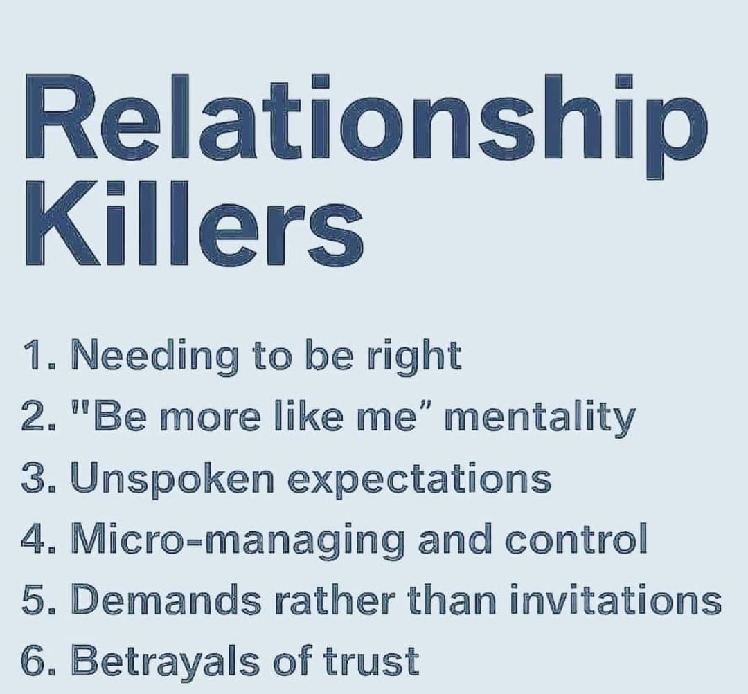 Relationship Killers Pictures, Photos, and Images for Facebook, Tumblr, Pinterest, and Twitter