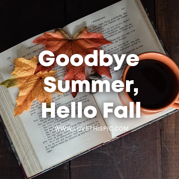Book, Mug And Coffee - Goodbye Summer, Hello Fall Pictures, Photos, and ...