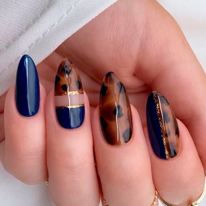 Dark Blue Tortoise Nail Art Pictures, Photos, and Images for Facebook ...
