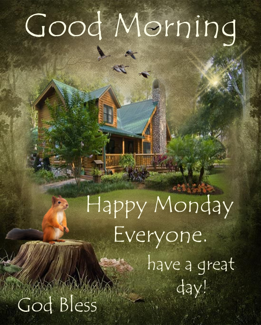 Chipmunk Good Morning, Happy Monday Pictures, Photos, and Images for ...