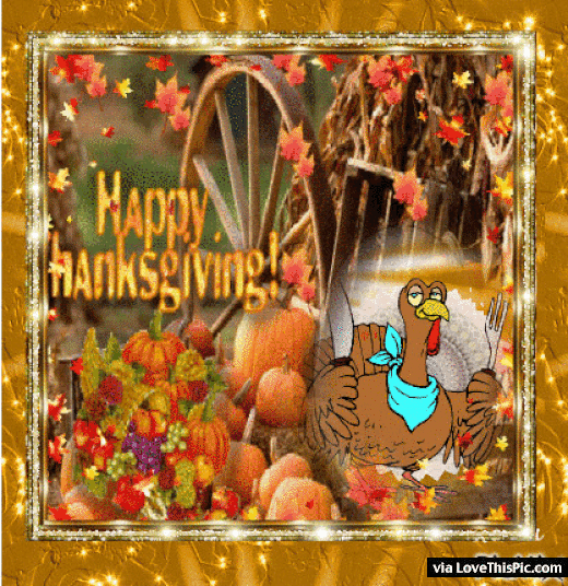 Fall Turkey - Happy Thanksgiving Gif Pictures, Photos, and Images for ...
