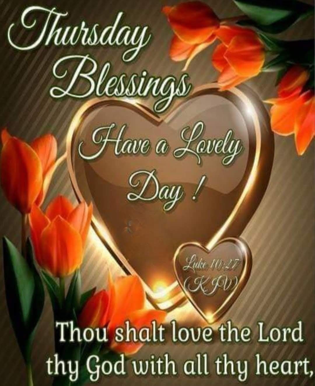 Orange Tulips - Thursday Blessings Pictures, Photos, and Images for ...