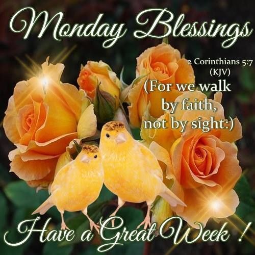 Bright Birds - Monday Blessings Pictures, Photos, and Images for ...