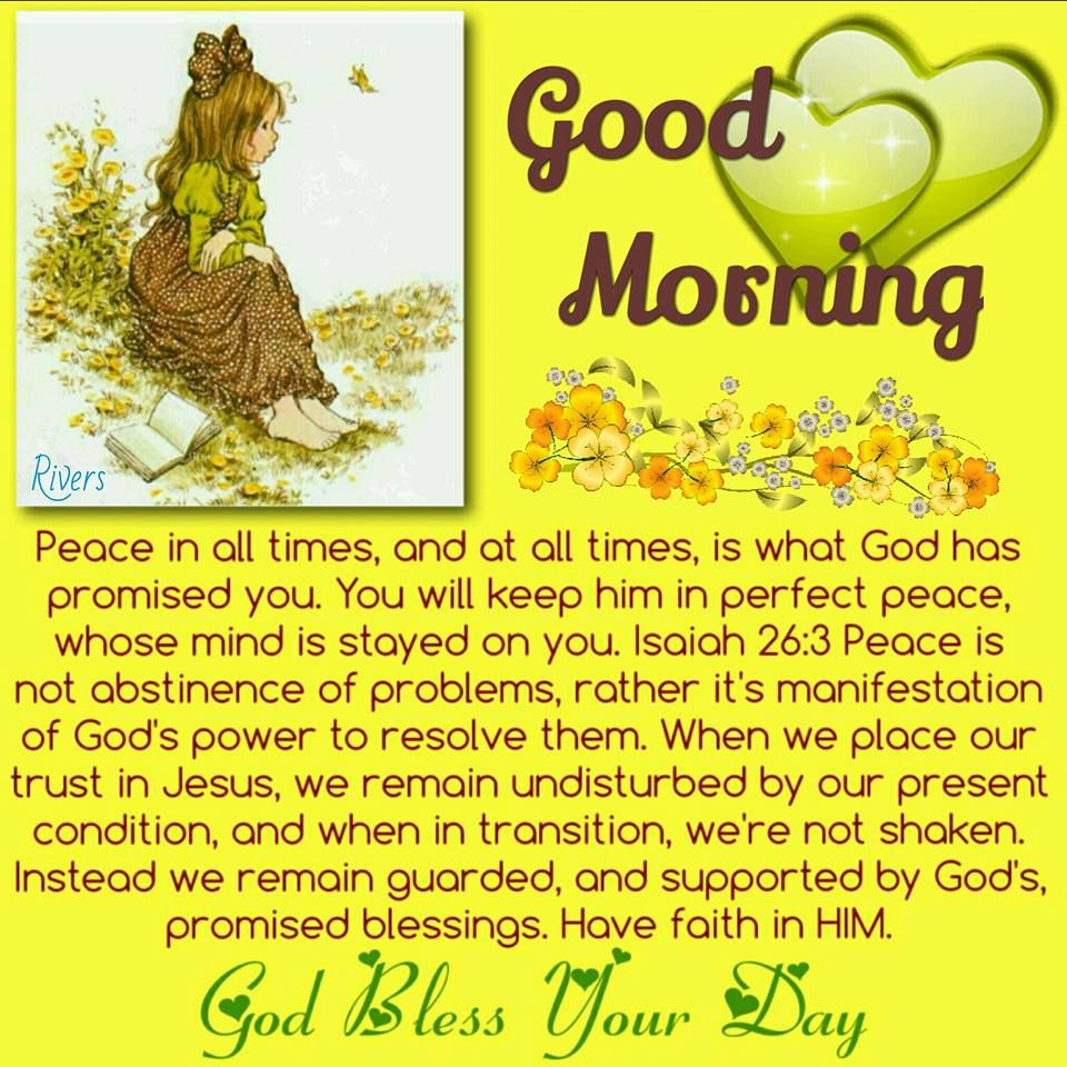 Peaceful Good Morning Message Pictures, Photos, and Images for Facebook ...