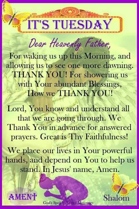 It's Tuesday Prayer Pictures, Photos, and Images for Facebook, Tumblr ...