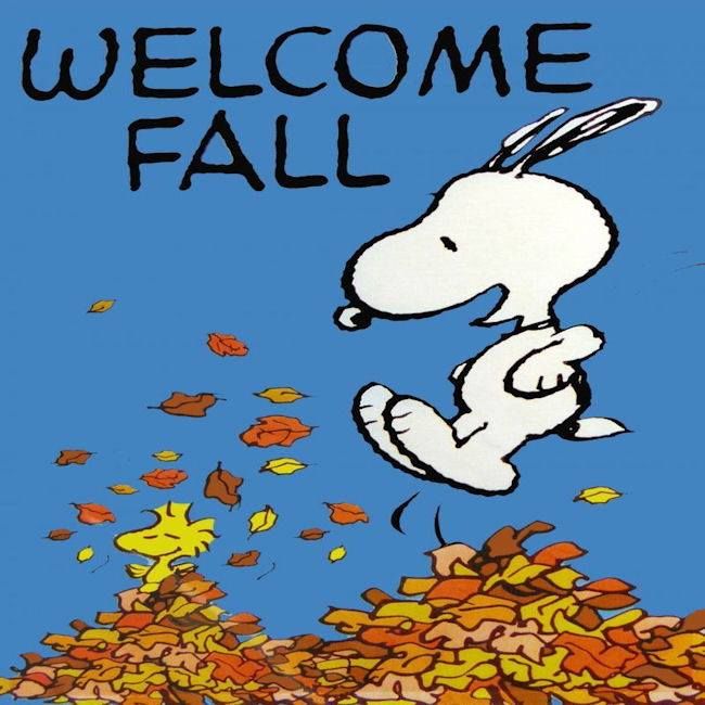 Welcome Fall With Snoopy & Woodstock Pictures, Photos, and Images for ...