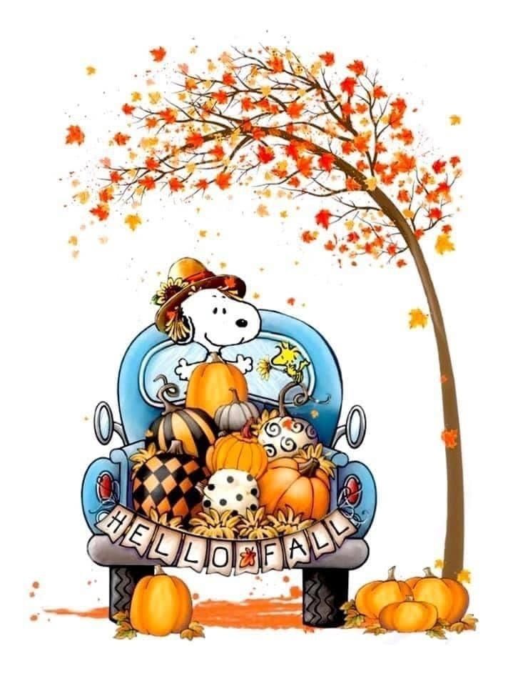 Snoopy Fall Pictures