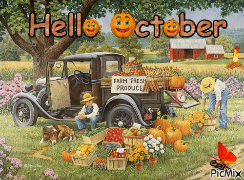 Hello October Gif Pictures, Photos, and Images for Facebook, Tumblr ...