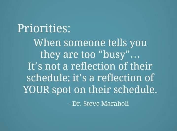 Priorities Pictures, Photos, and Images for Facebook, Tumblr, Pinterest ...