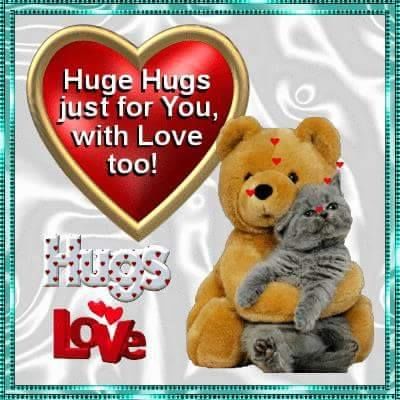 Huge Hugs Just For You, With Love Too! Pictures, Photos, and Images for ...