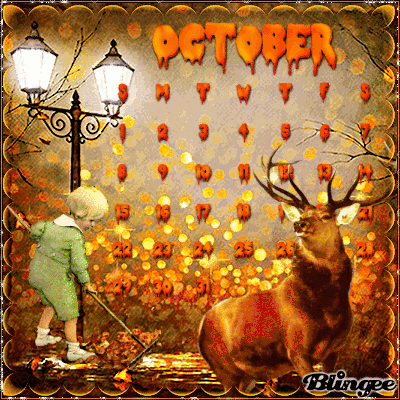 October Calendar Gif Pictures, Photos, and Images for Facebook, Tumblr ...