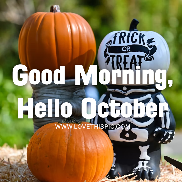Good Morning, Hello October Pictures, Photos, and Images for Facebook ...
