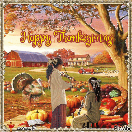 Girls Playing Music - Happy Thanksgiving Pictures, Photos, and Images ...