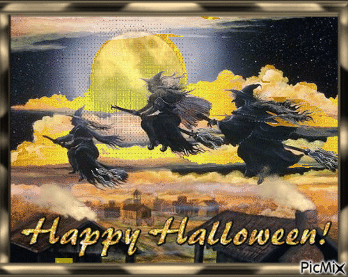The Flying Witches - Happy Halloween Pictures, Photos, and Images for ...