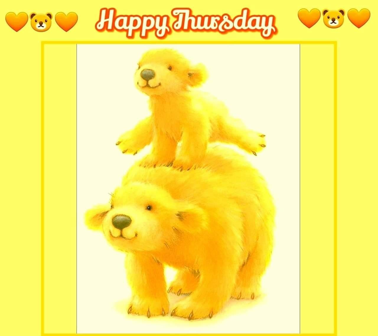 Happy Yellow Bears - Happy Thursday Pictures, Photos, and Images for ...