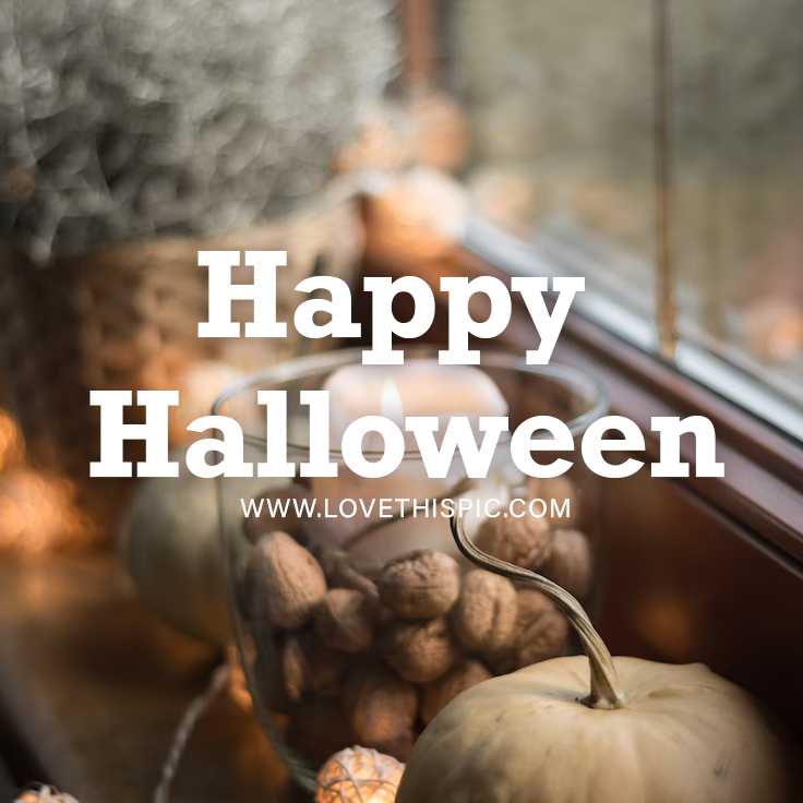 Fall Decor At Window - Happy Halloween Pictures, Photos, and Images for ...
