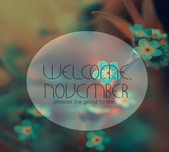 Hello November Please Good Me