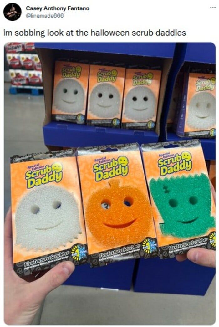 Look At The Halloween Scrub Daddy Pictures, Photos, and Images for ...