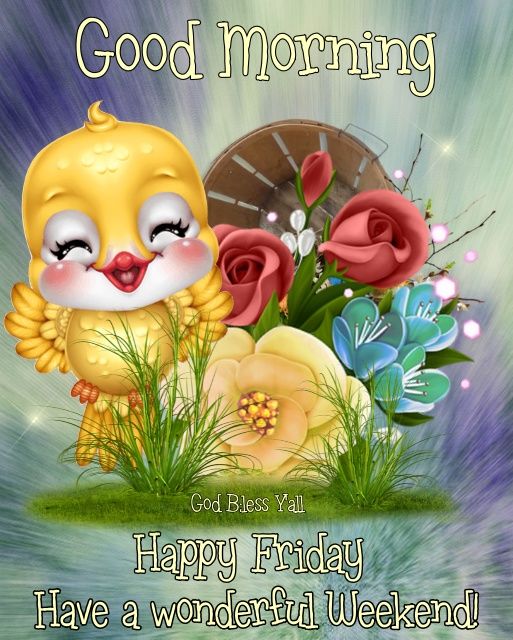 Singing Birdy - Good Morning, Happy Friday Pictures, Photos, and Images ...