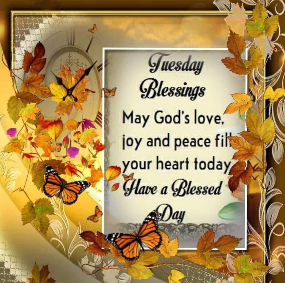 May God's Love, Joy And Peace Filled With Your Heart Today Pictures ...