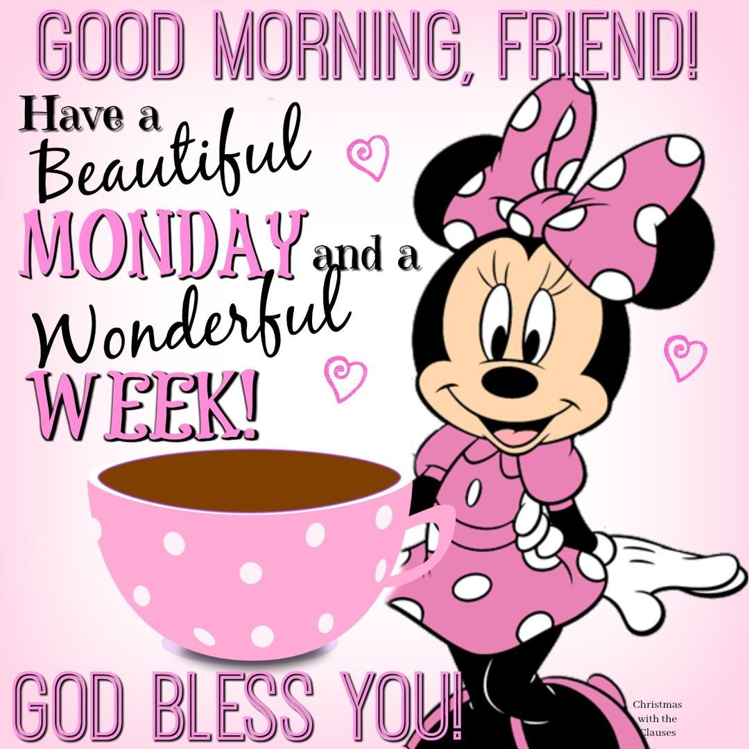 Minnie Mouse Good Morning Friend Wishes Pictures, Photos, and Images ...