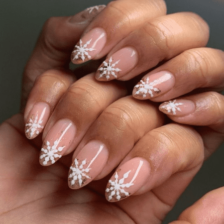 French Snowflake Manicure Pictures, Photos, and Images for Facebook ...