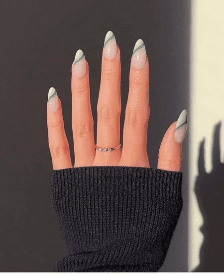 Green Winter Swirl Nails Pictures, Photos, and Images for Facebook ...