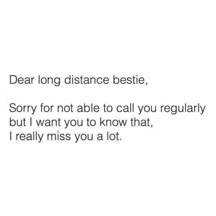Dear Long Distance Bestie... Pictures, Photos, and Images for Facebook ...