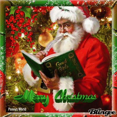 Santa Reading List - Merry Christmas Pictures, Photos, and Images for ...