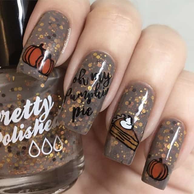 Oh My Pumpkin Pie Nails Pictures, Photos, and Images for Facebook ...