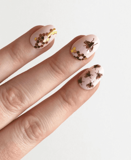 Short Honey Comb Nails Pictures, Photos, and Images for Facebook ...