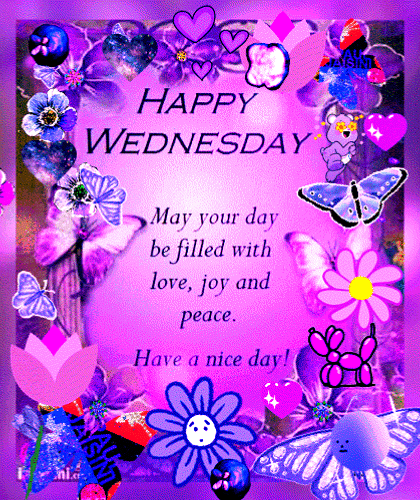 Beautiful Butterfly Happy Wednesday Gif Pictures, Photos, and Images ...